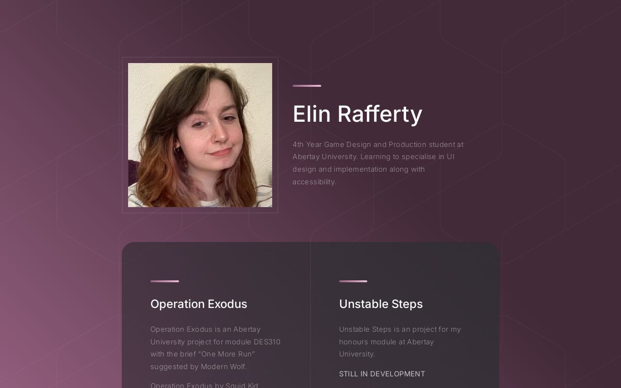 Elin Rafferty Portfolio